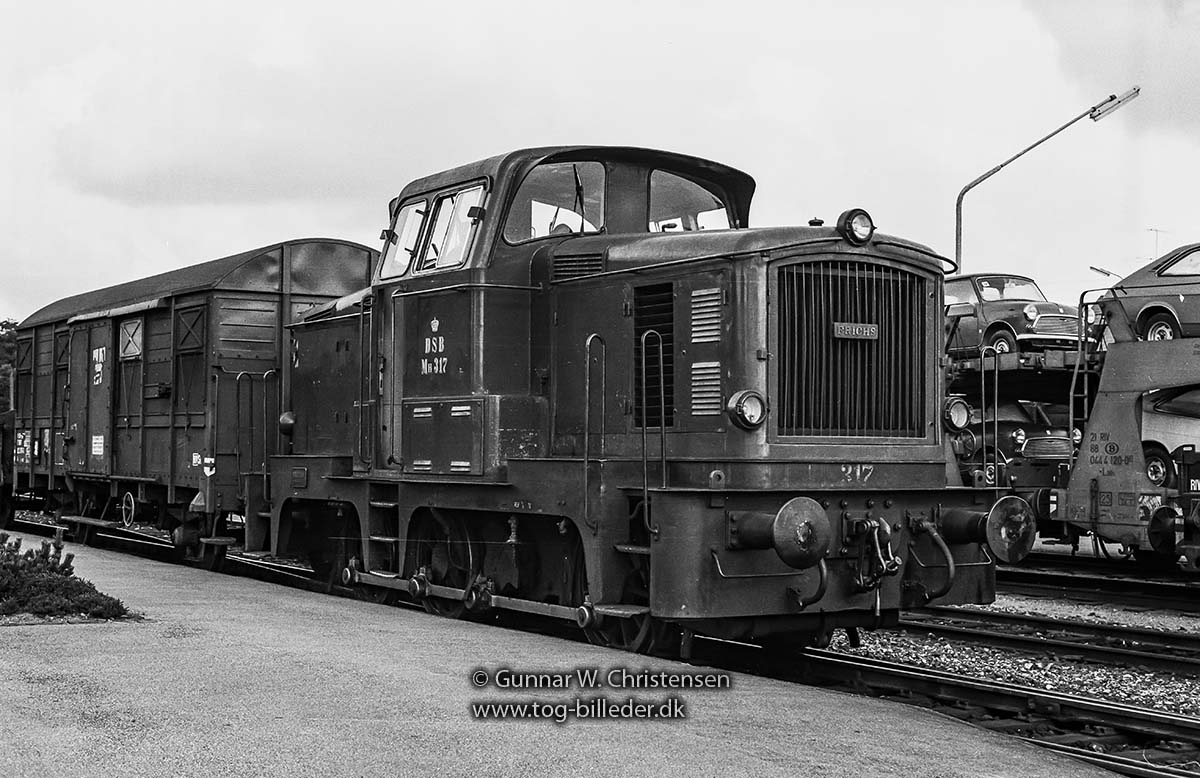 DSB - Diesellokomotiver -Litra MH 317 - tog-billeder.dk